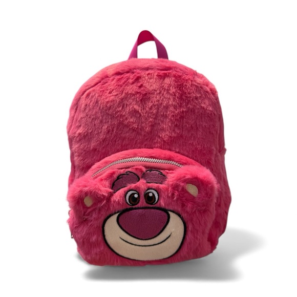 Disney | Bags | Disney Toy Story Lotso Pink Plush Bear Mini Backpack ...